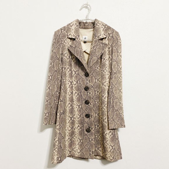 CAbi | Jackets & Coats | Cabi 414 King Cobra Coat Fall 221 Small Euc ...